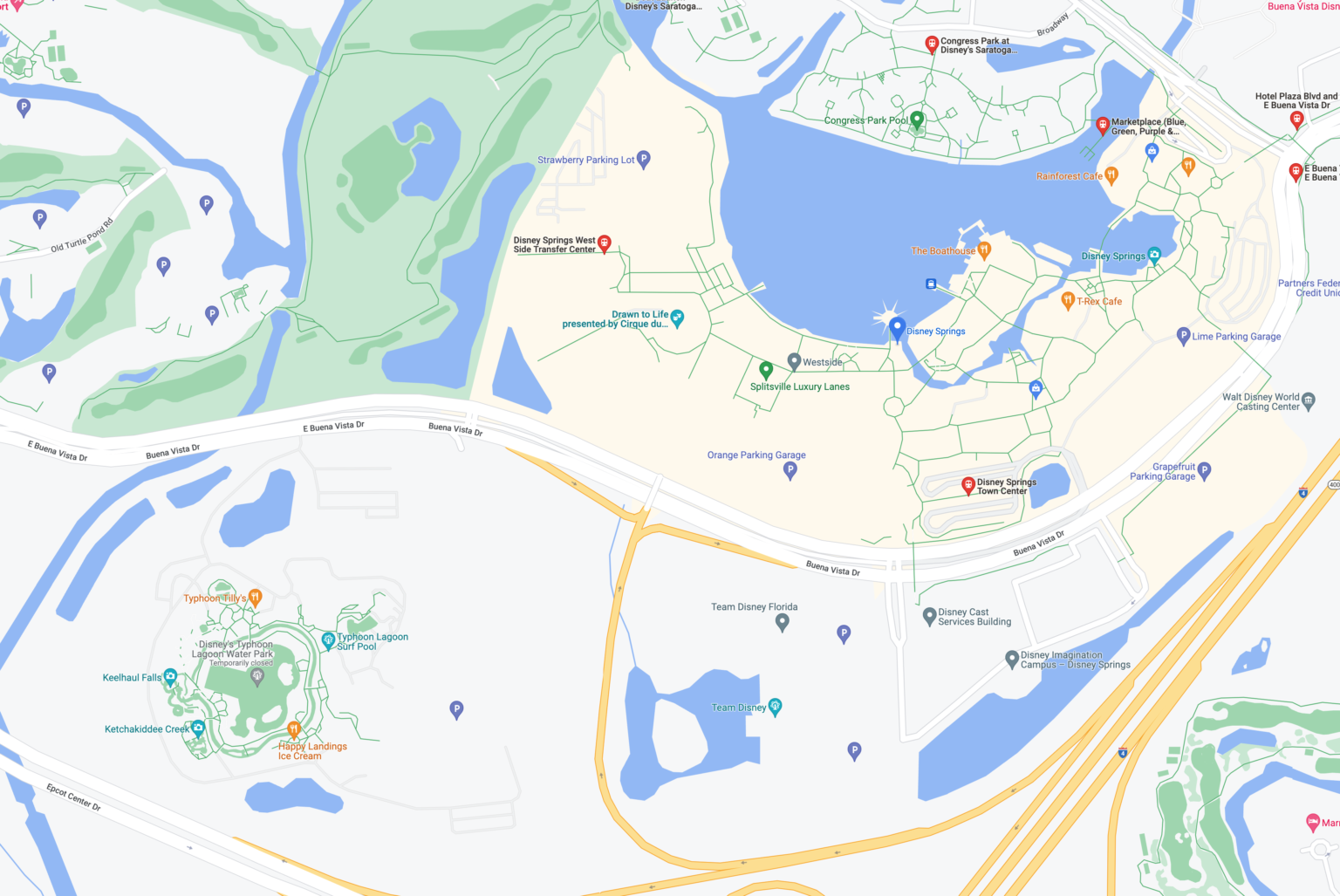 The Closest Park To Disney Springs & How To Get Around