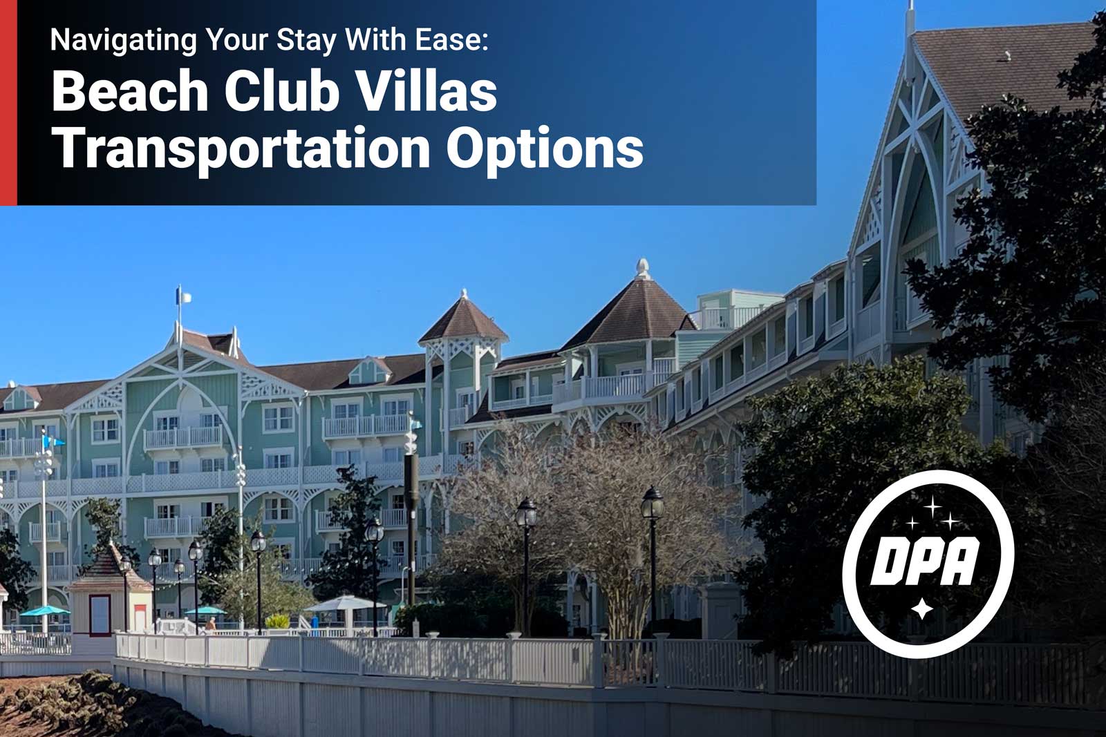 Disney's Beach Club Villas Transportation Options: Navigating Your Stay ...