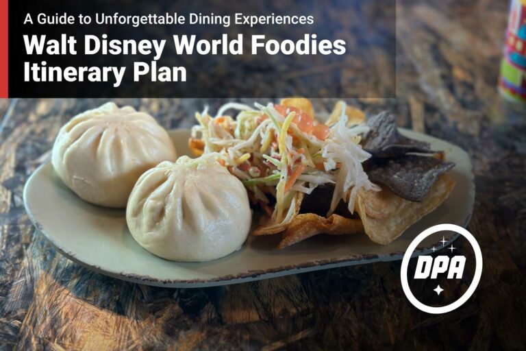Walt Disney World Foodies Itinerary Plan: A Guide to Unforgettable ...